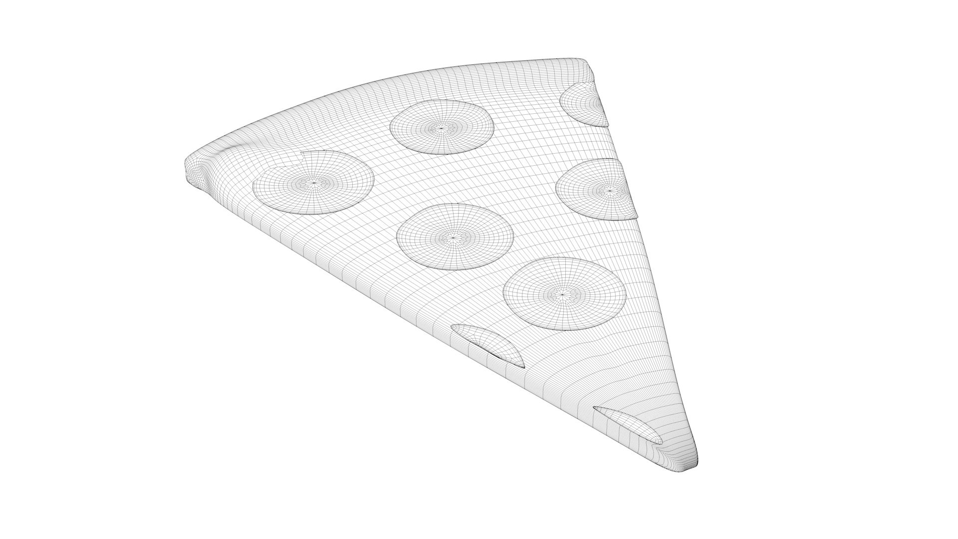 Pizza Model - TurboSquid 1834327