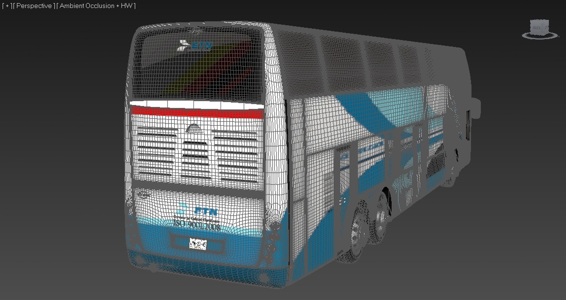 3d Model Bus Double Decker