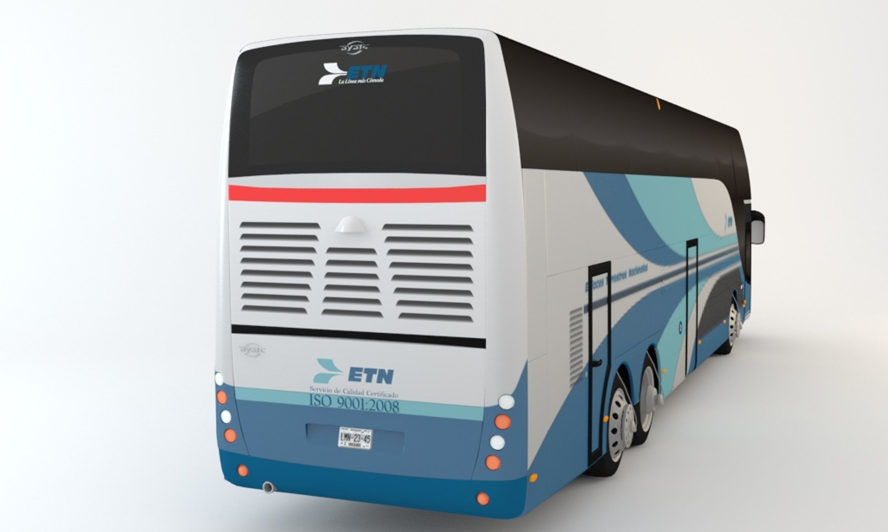 3d Model Bus Double Decker