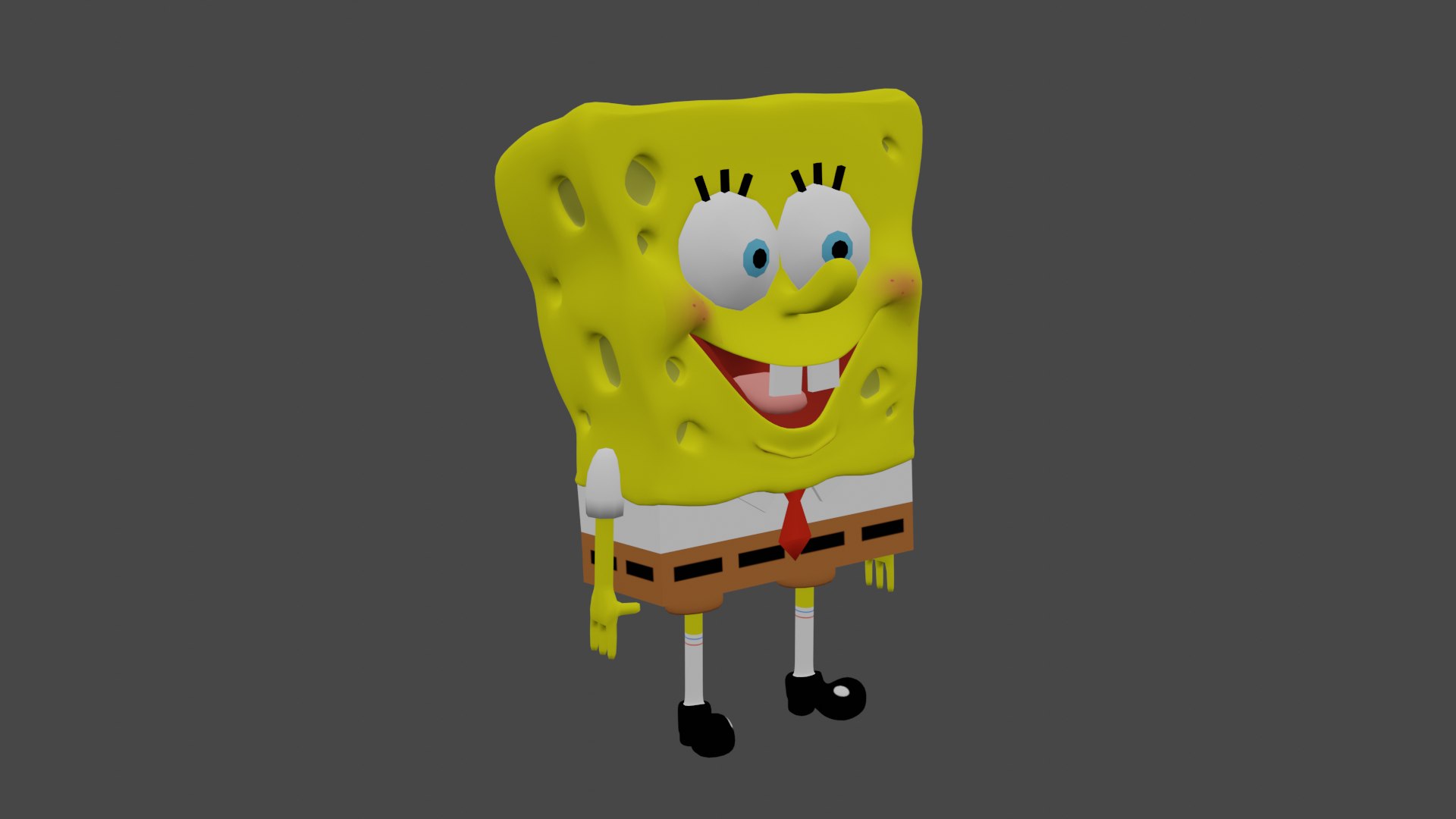 SpongeBob Model - TurboSquid 1828377