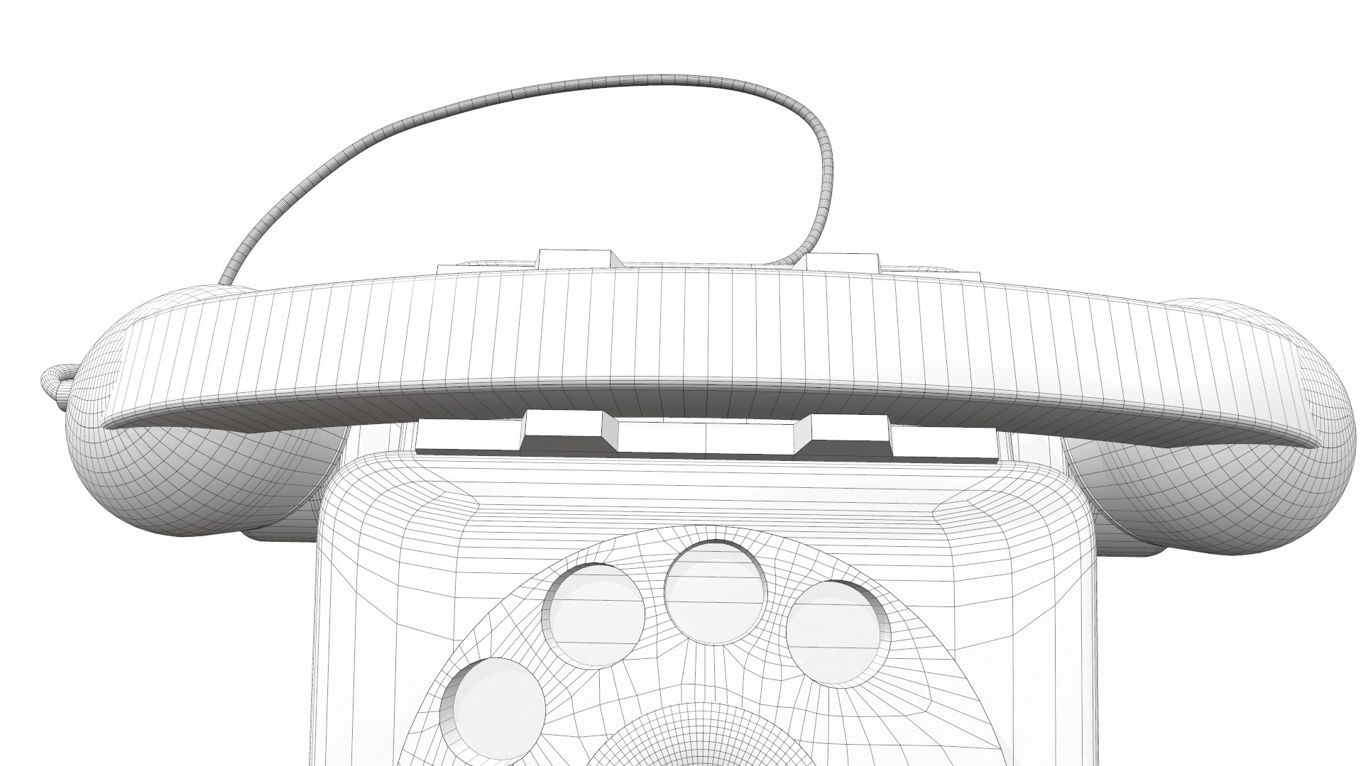 Plastic Baby Toy Phone 3D Model - TurboSquid 2109020