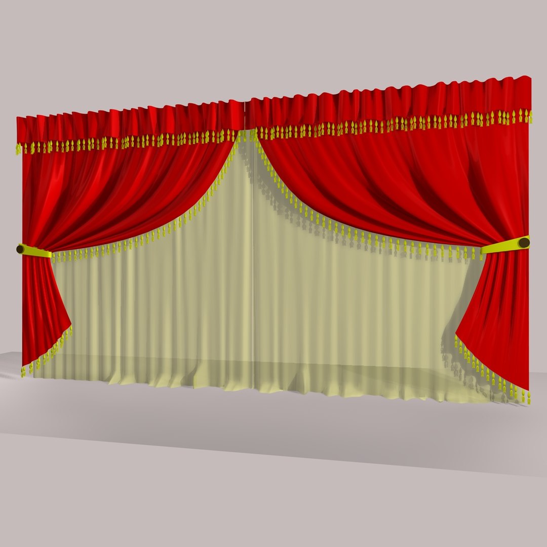 Curtain 5 C4d