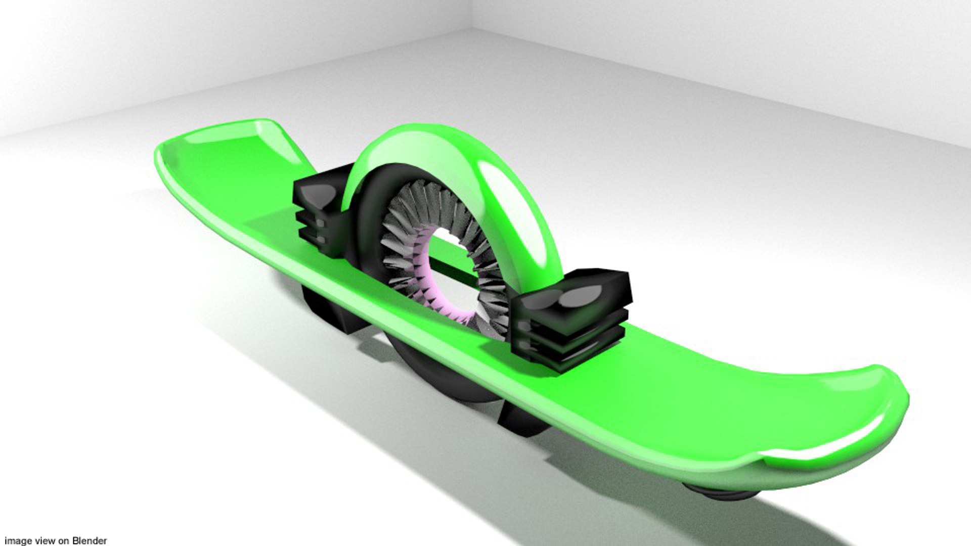 hoverboard hover 3d 3ds