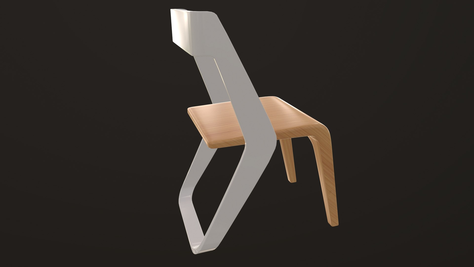 3D Model Modern Chair VR AR PBR - TurboSquid 2007678