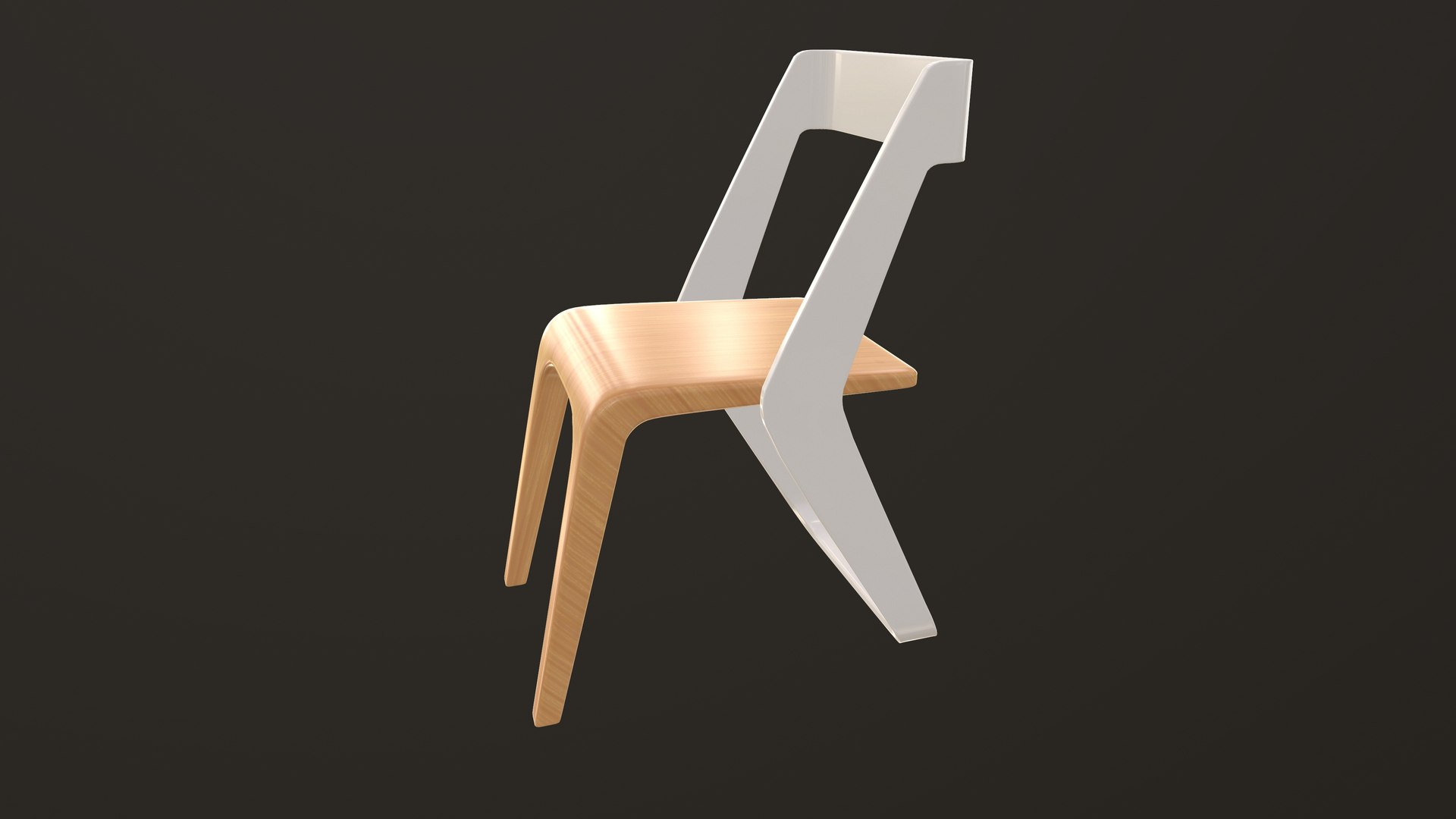 3D Model Modern Chair VR AR PBR - TurboSquid 2007678