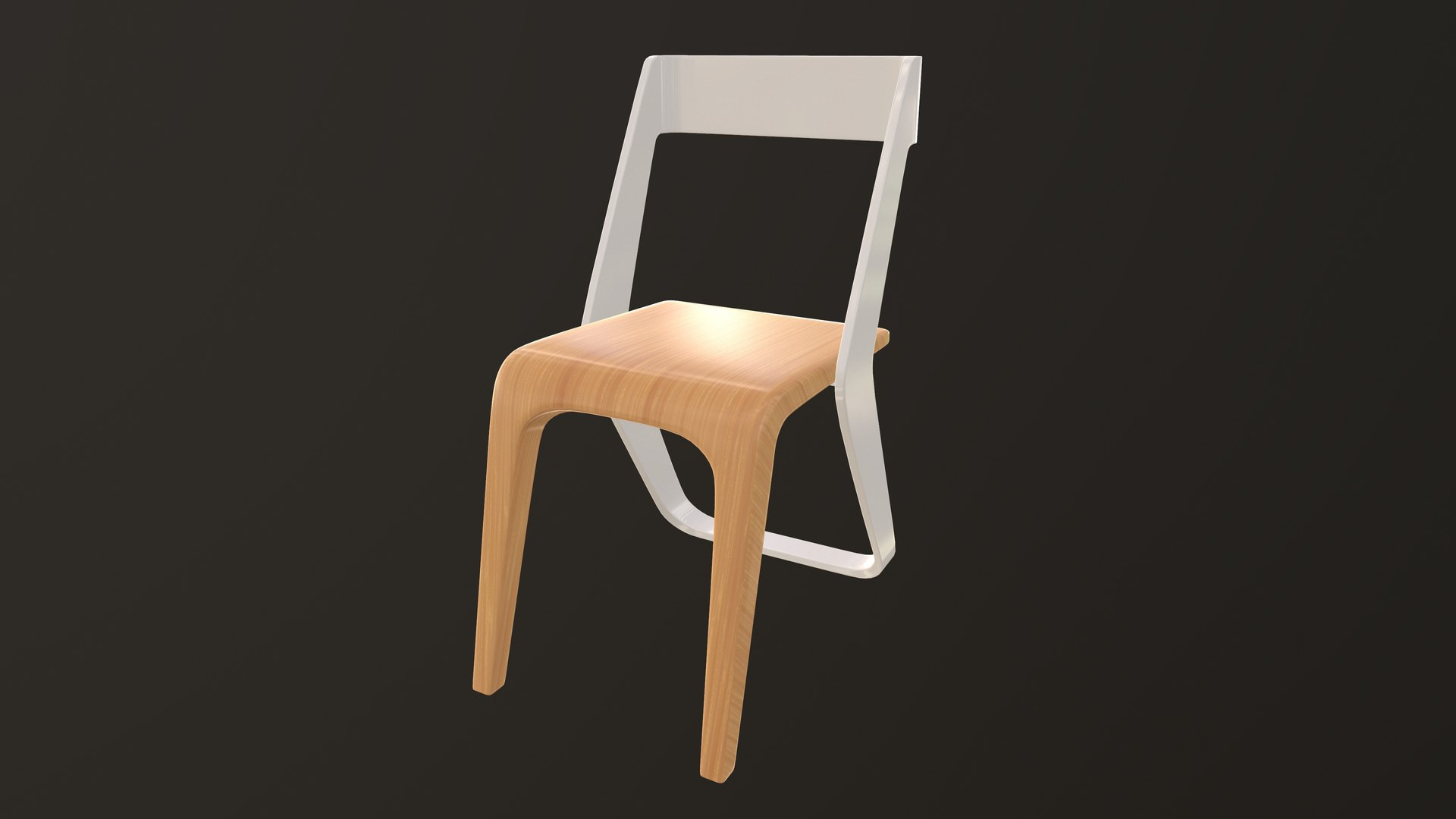 3D Model Modern Chair VR AR PBR - TurboSquid 2007678