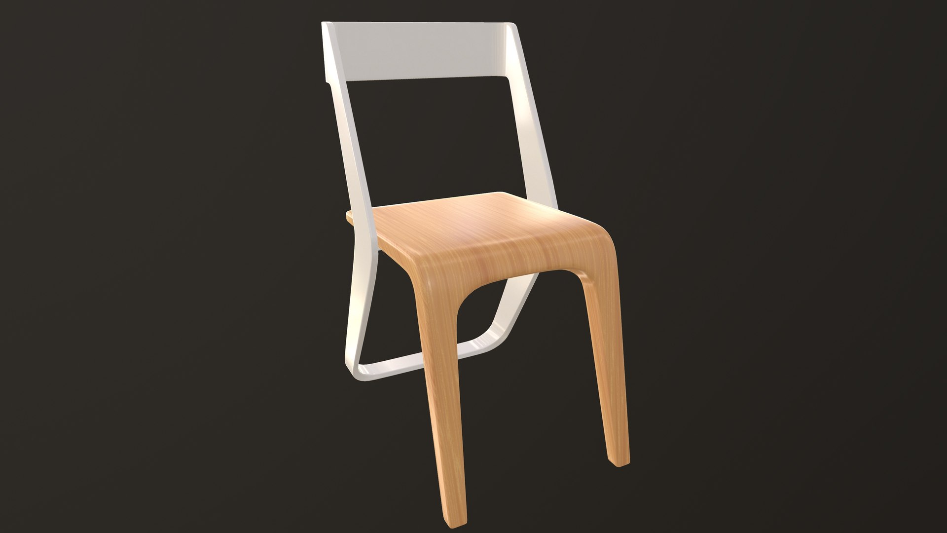 3D Model Modern Chair VR AR PBR - TurboSquid 2007678