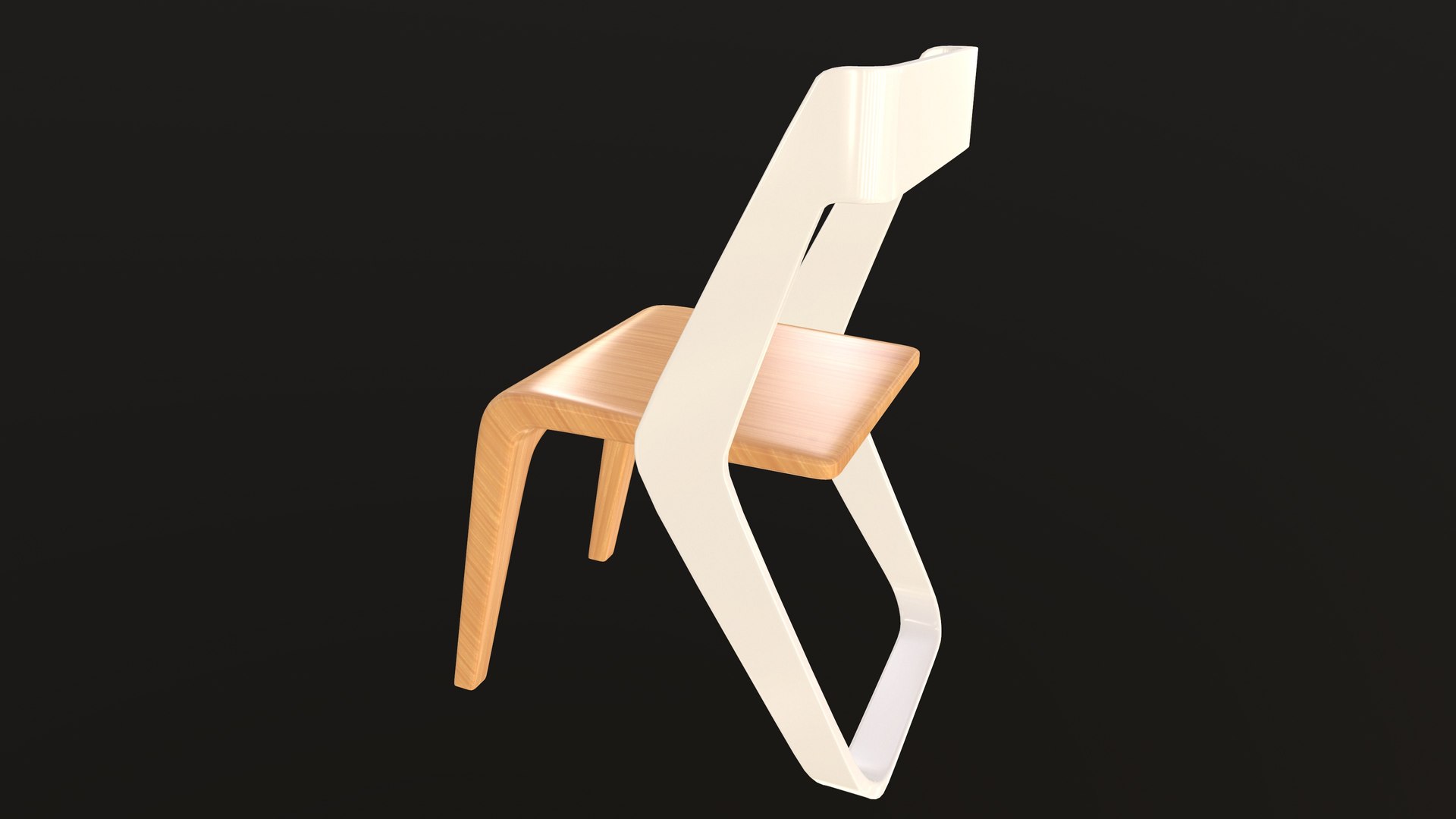 3D Model Modern Chair VR AR PBR - TurboSquid 2007678