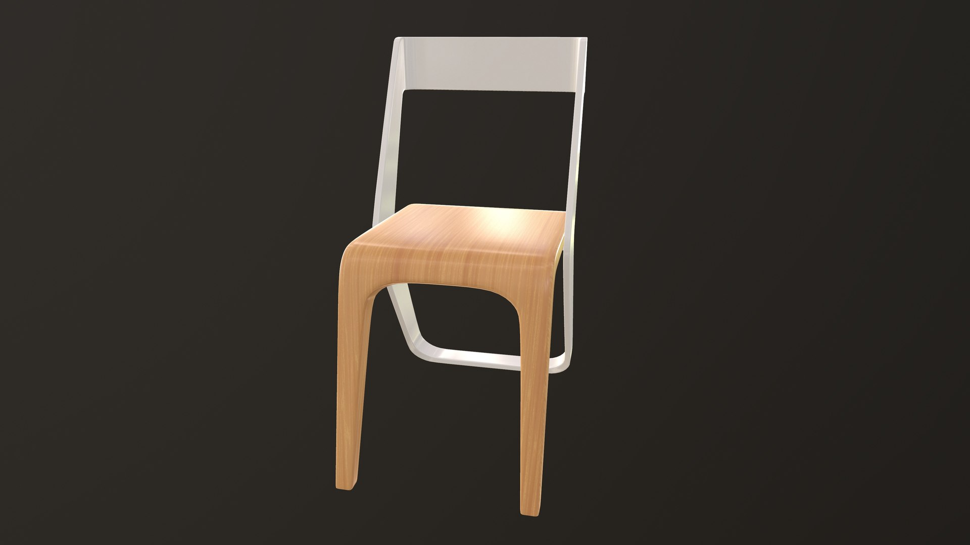 3D Model Modern Chair VR AR PBR - TurboSquid 2007678