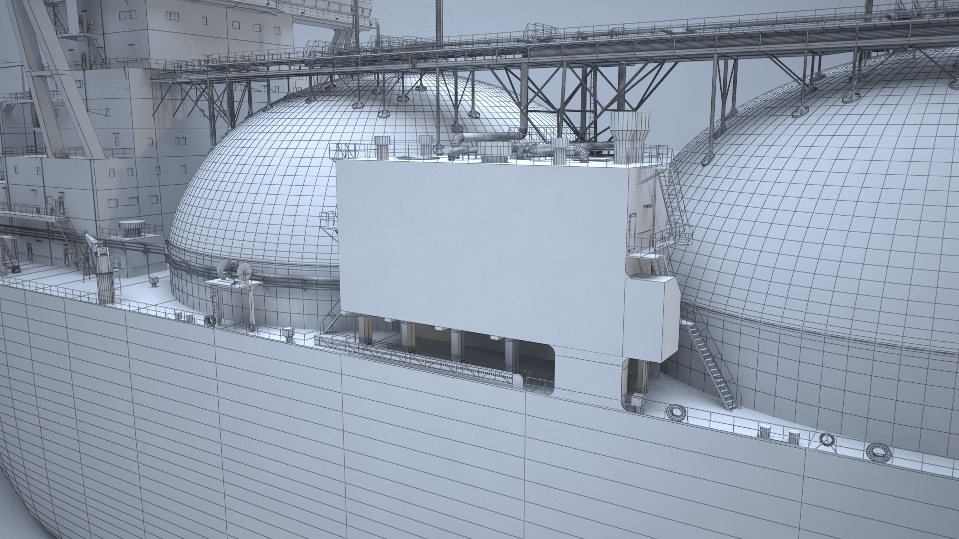 3D LNG Tanker Ship Arctic Lady - TurboSquid 2037526