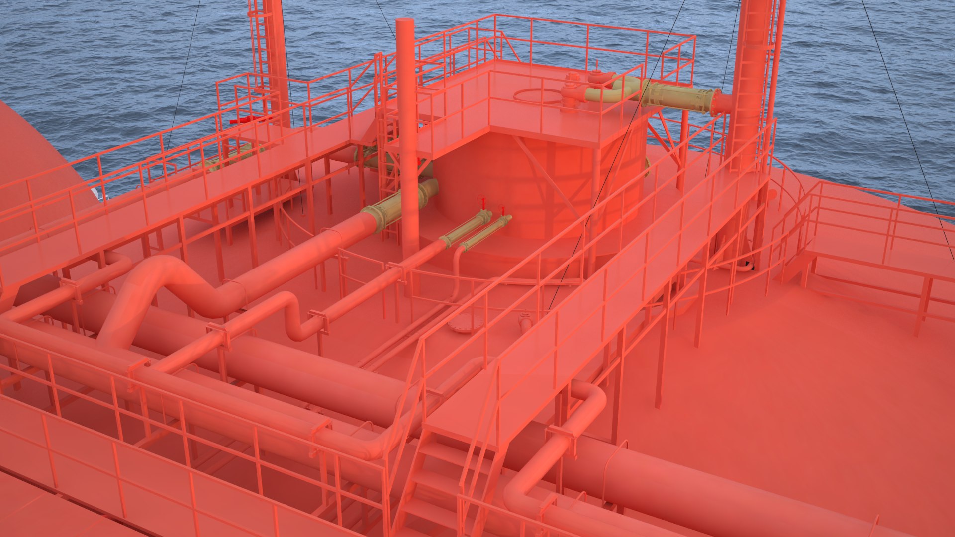 3D LNG Tanker Ship Arctic Lady - TurboSquid 2037526