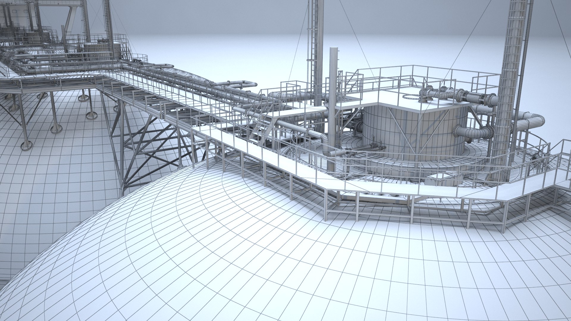 3D LNG Tanker Ship Arctic Lady - TurboSquid 2037526