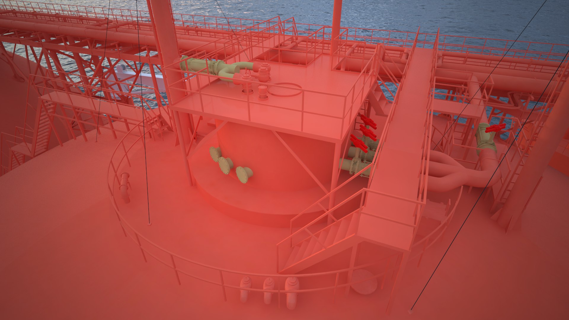 3D LNG Tanker Ship Arctic Lady - TurboSquid 2037526