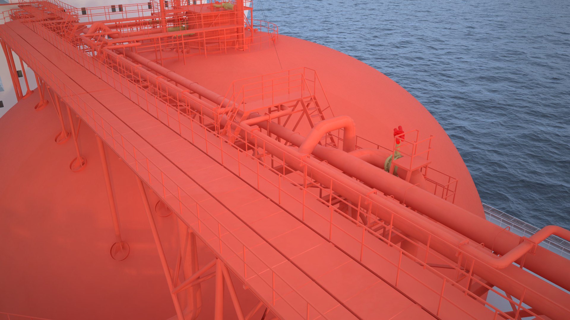 3D LNG Tanker Ship Arctic Lady - TurboSquid 2037526