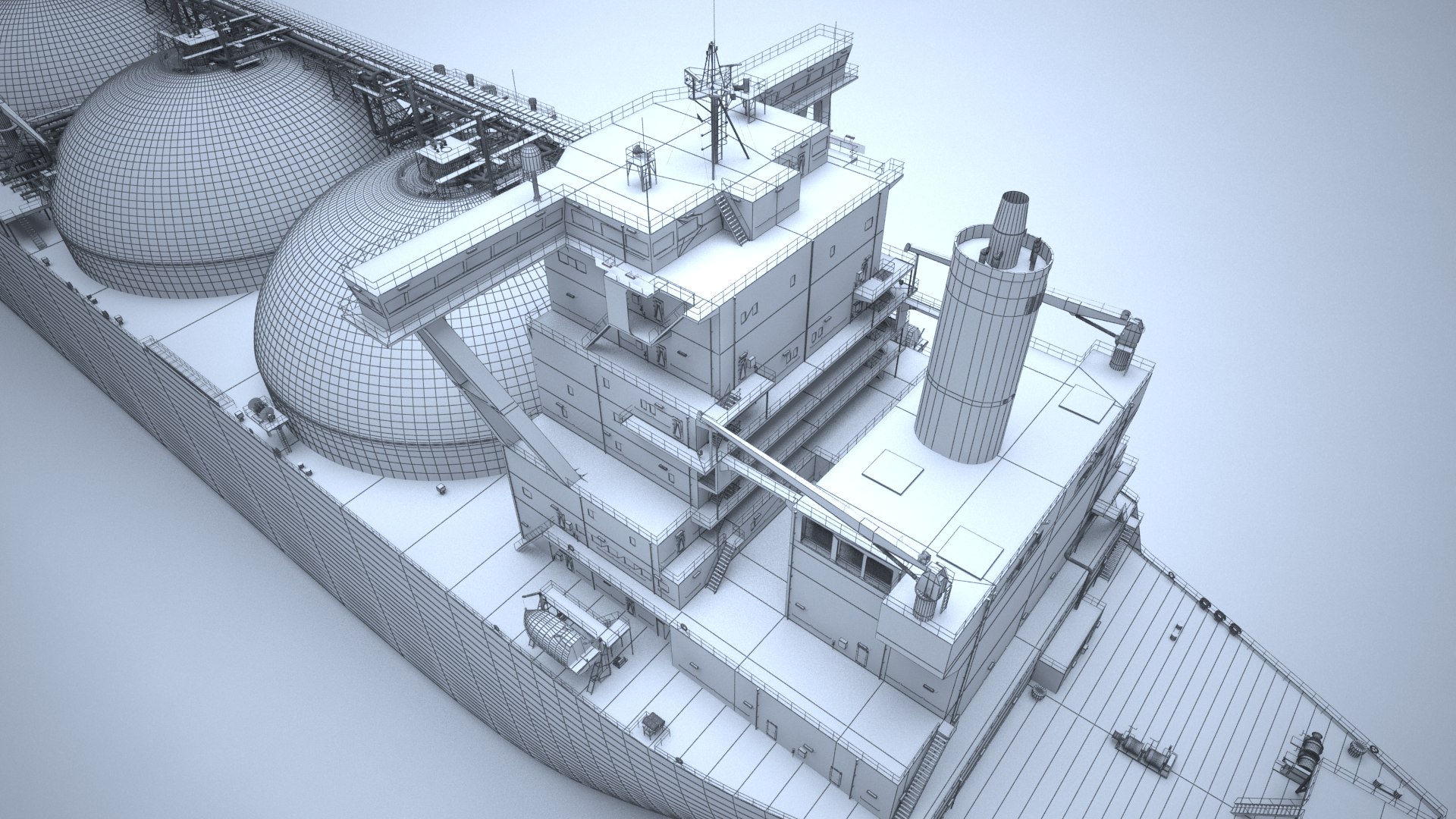 3D LNG Tanker Ship Arctic Lady - TurboSquid 2037526