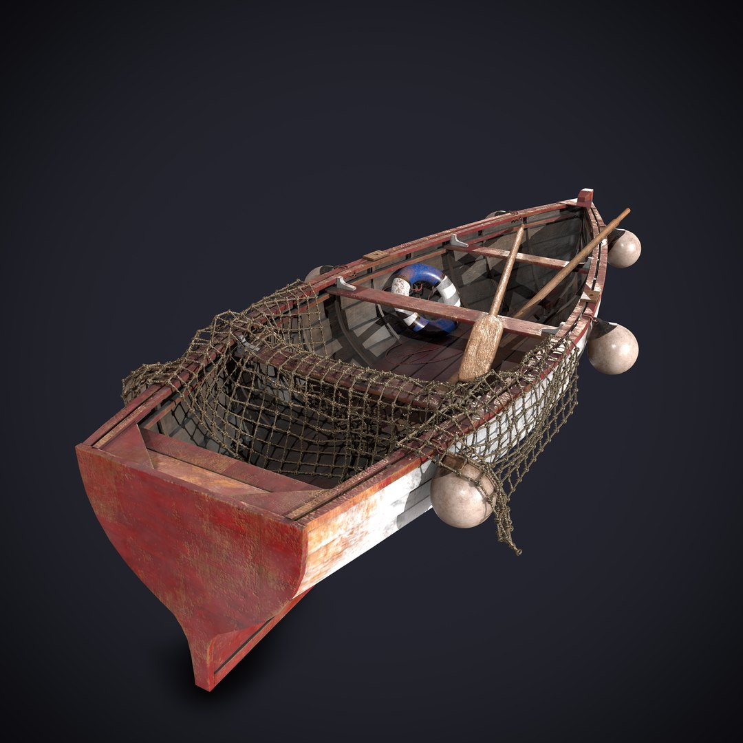 Rowing Boat 3D Model - TurboSquid 2259629