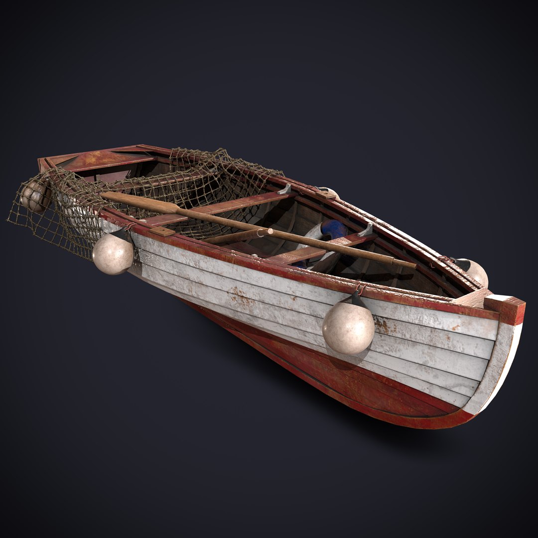Rowing Boat 3D Model - TurboSquid 2259629