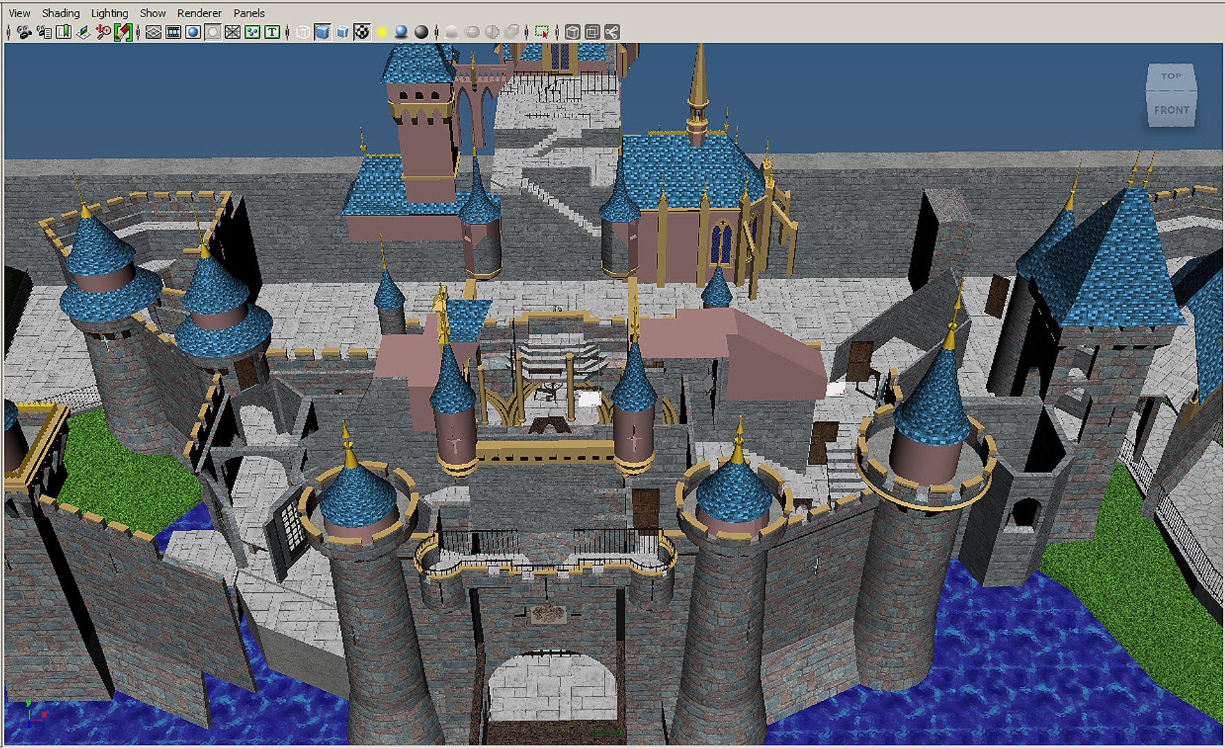 Sleeping Castle Fbx