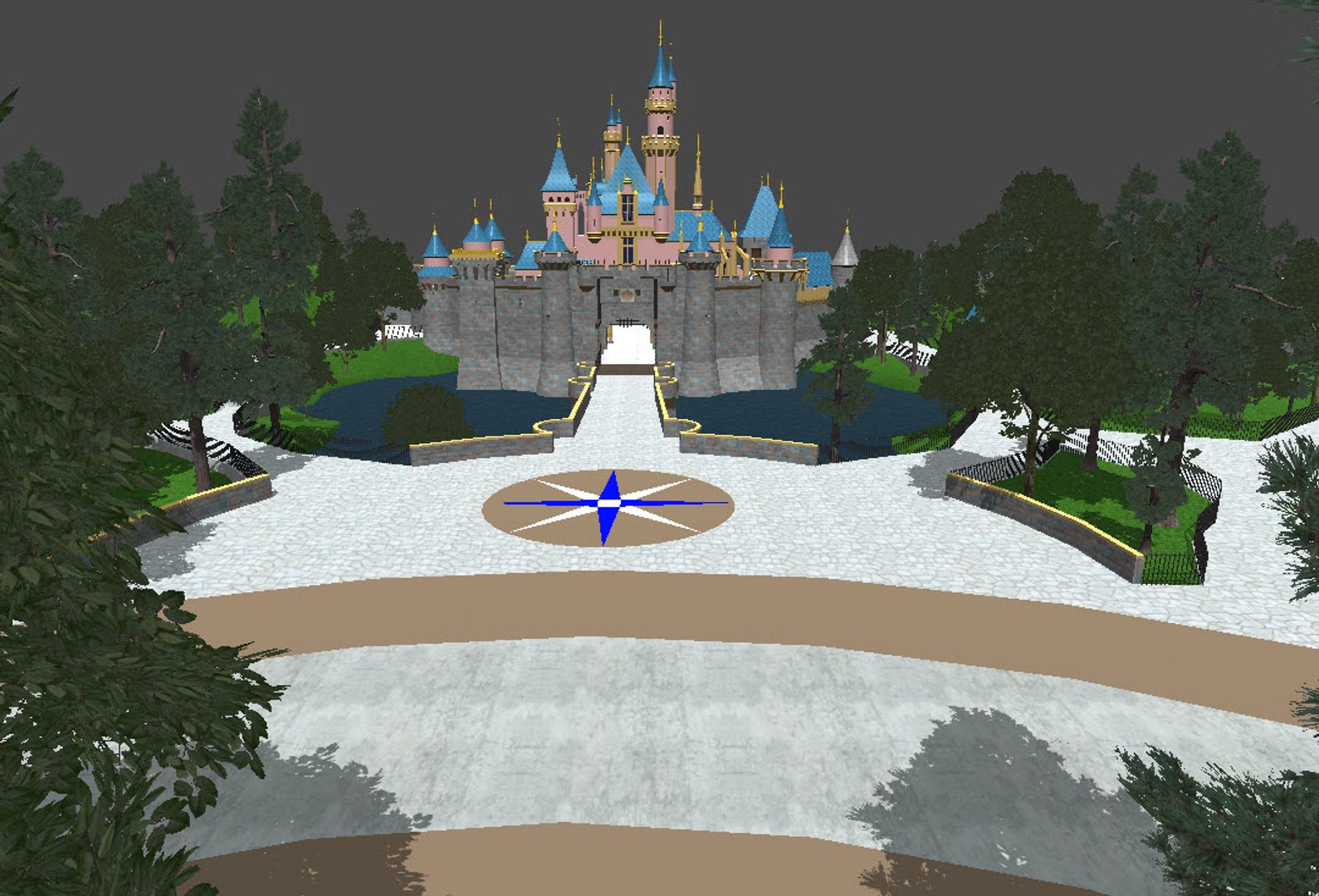 Sleeping Castle Fbx
