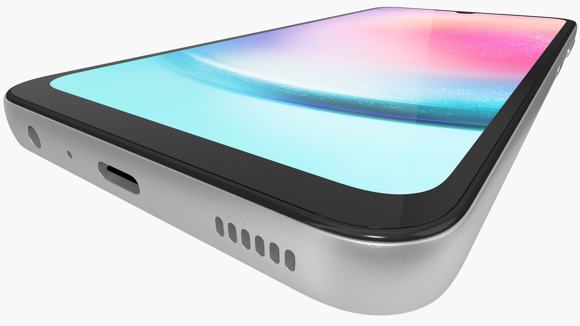 3D Samsung Galaxy A24 Silver - TurboSquid 2068211