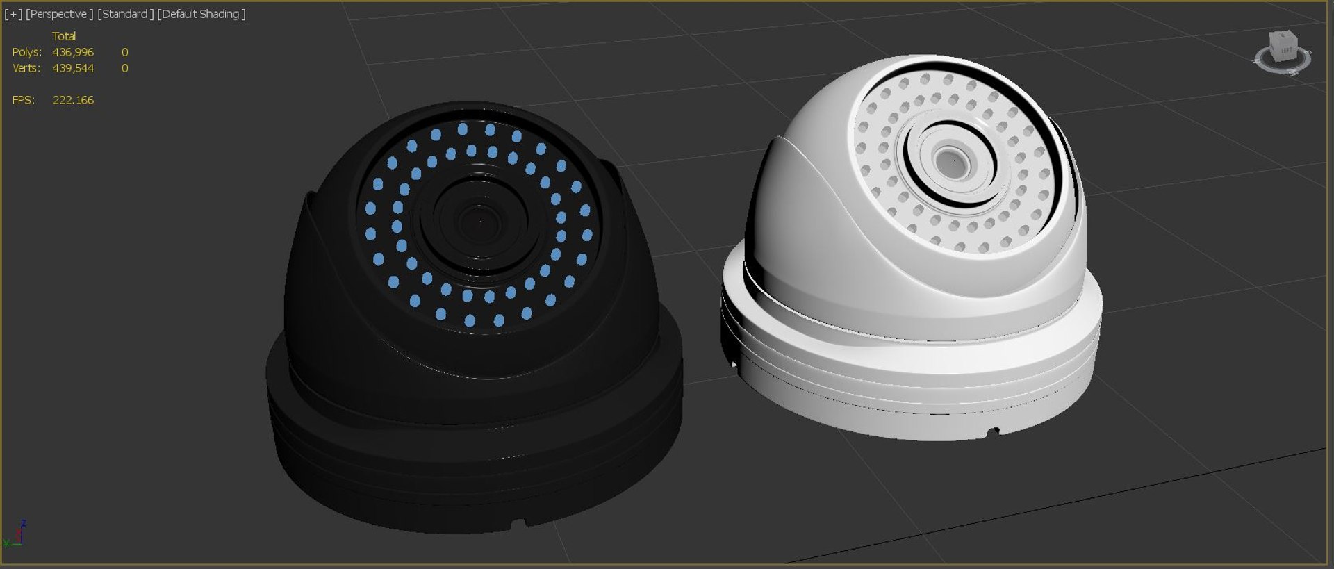 Dome Security Camera 3D Model - TurboSquid 1445273
