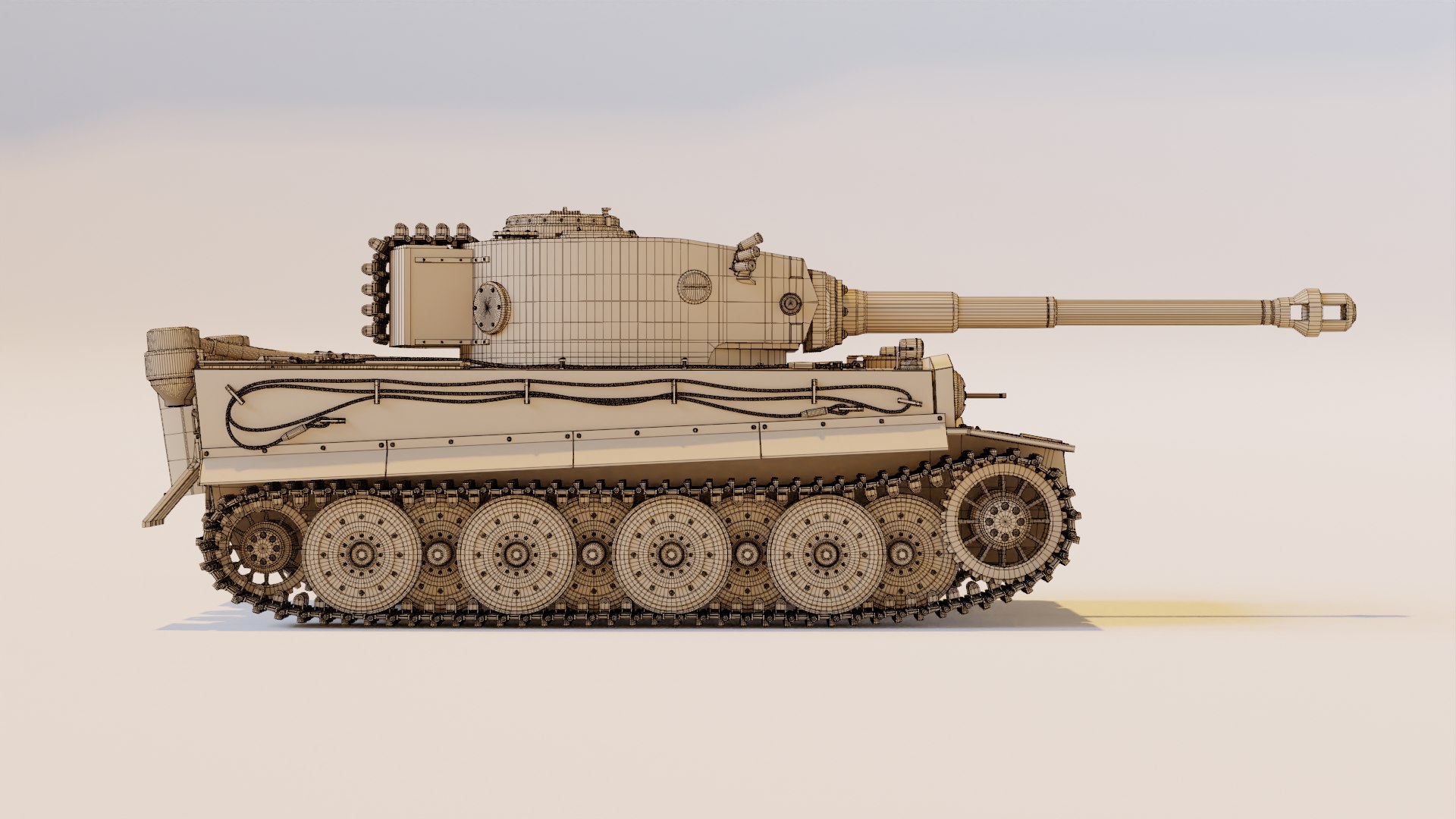 3D Tiger I 3Dmodel Model - TurboSquid 1999402