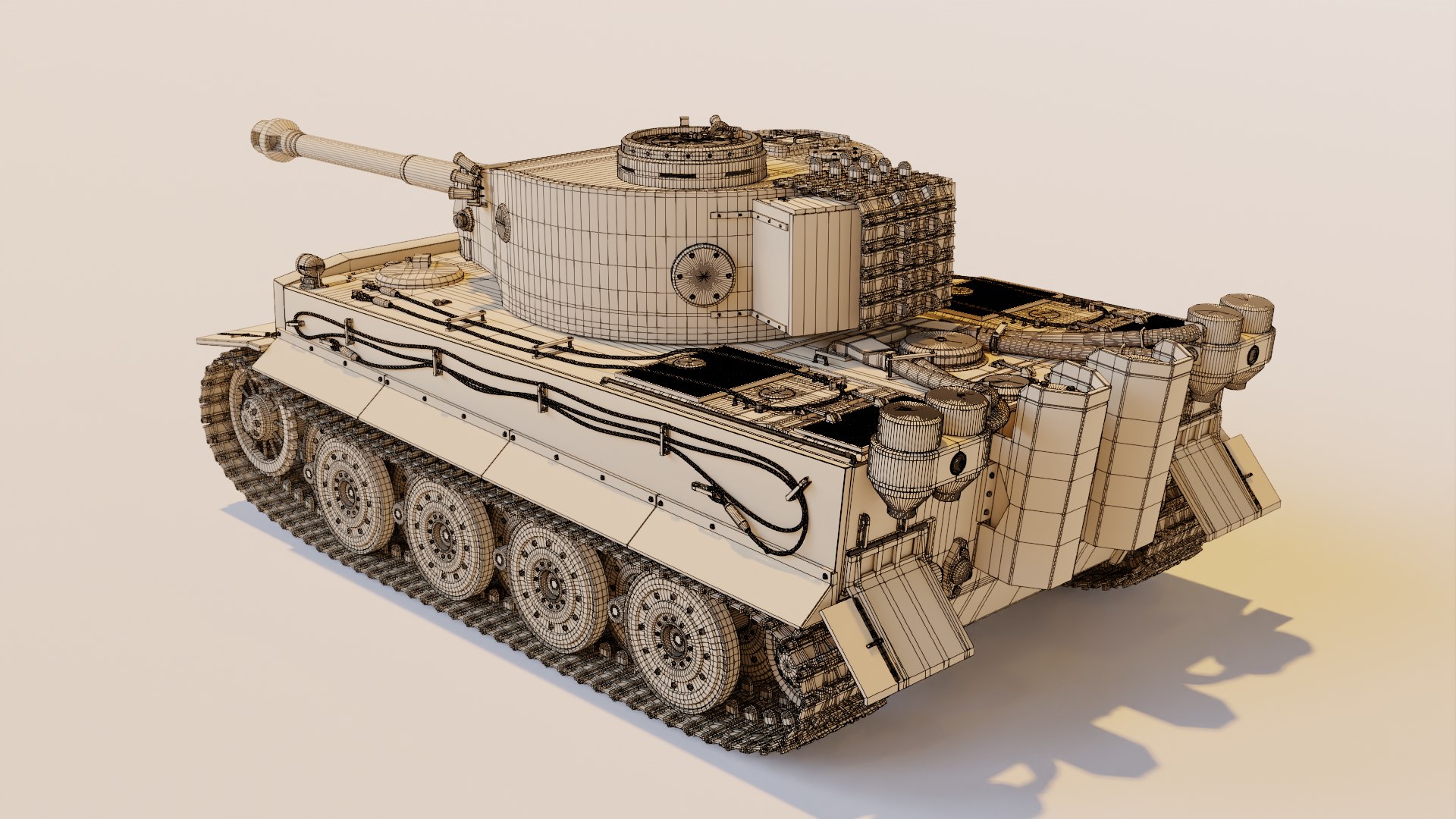 3D Tiger I 3Dmodel Model - TurboSquid 1999402