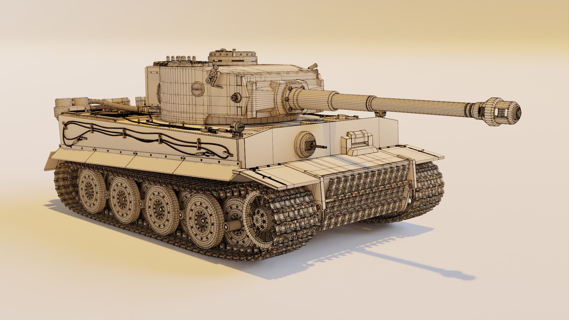 3D Tiger I 3Dmodel Model - TurboSquid 1999402