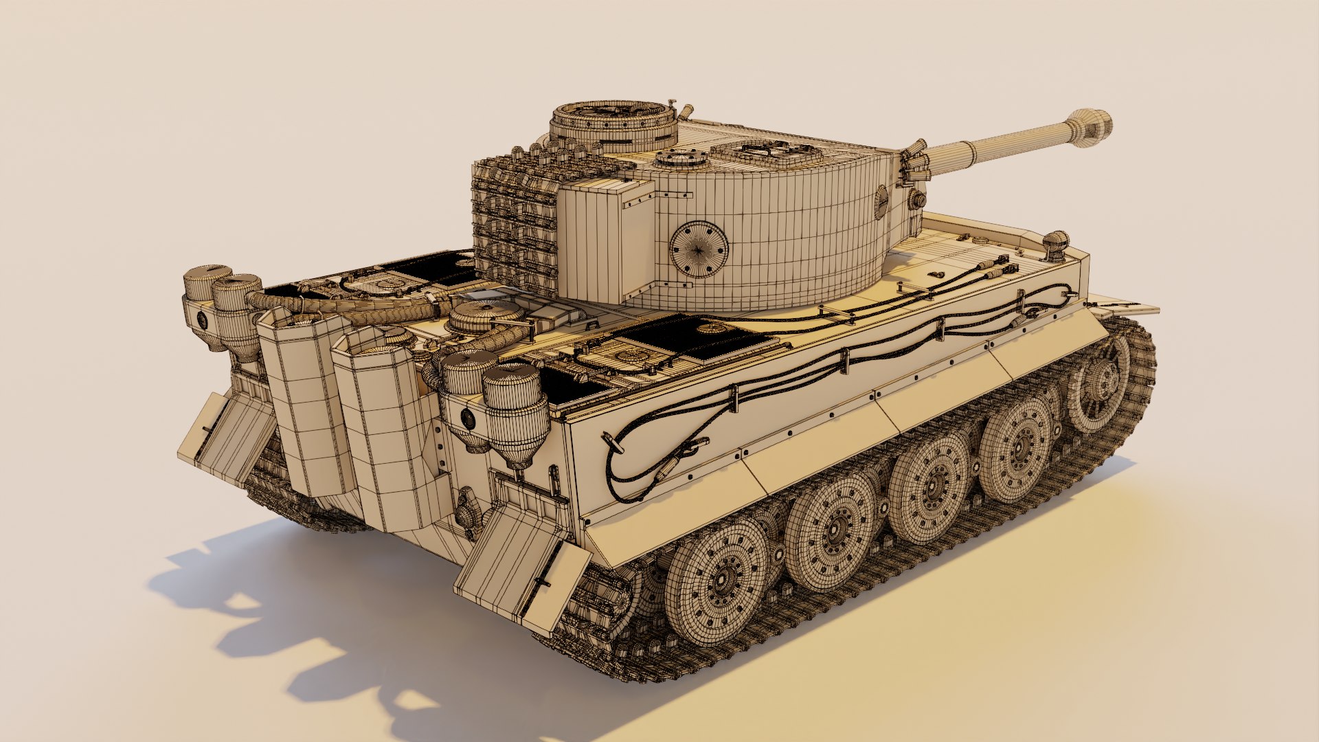 3D Tiger I 3Dmodel Model - TurboSquid 1999402