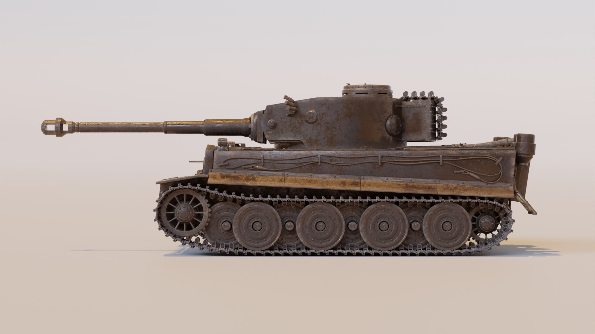 3D Tiger I 3Dmodel Model - TurboSquid 1999402