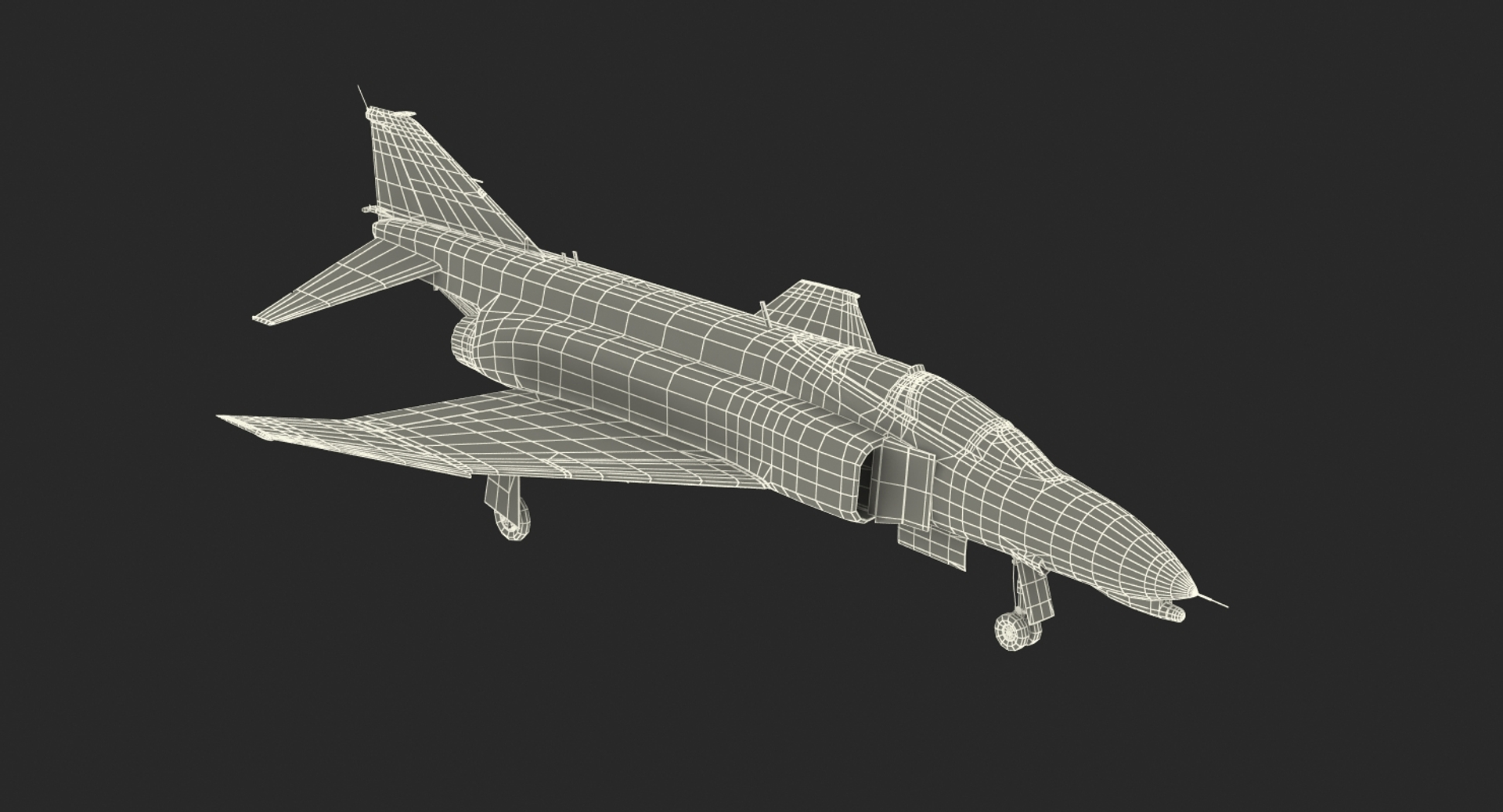 3d Mcdonnell Douglas F-4 Phantom
