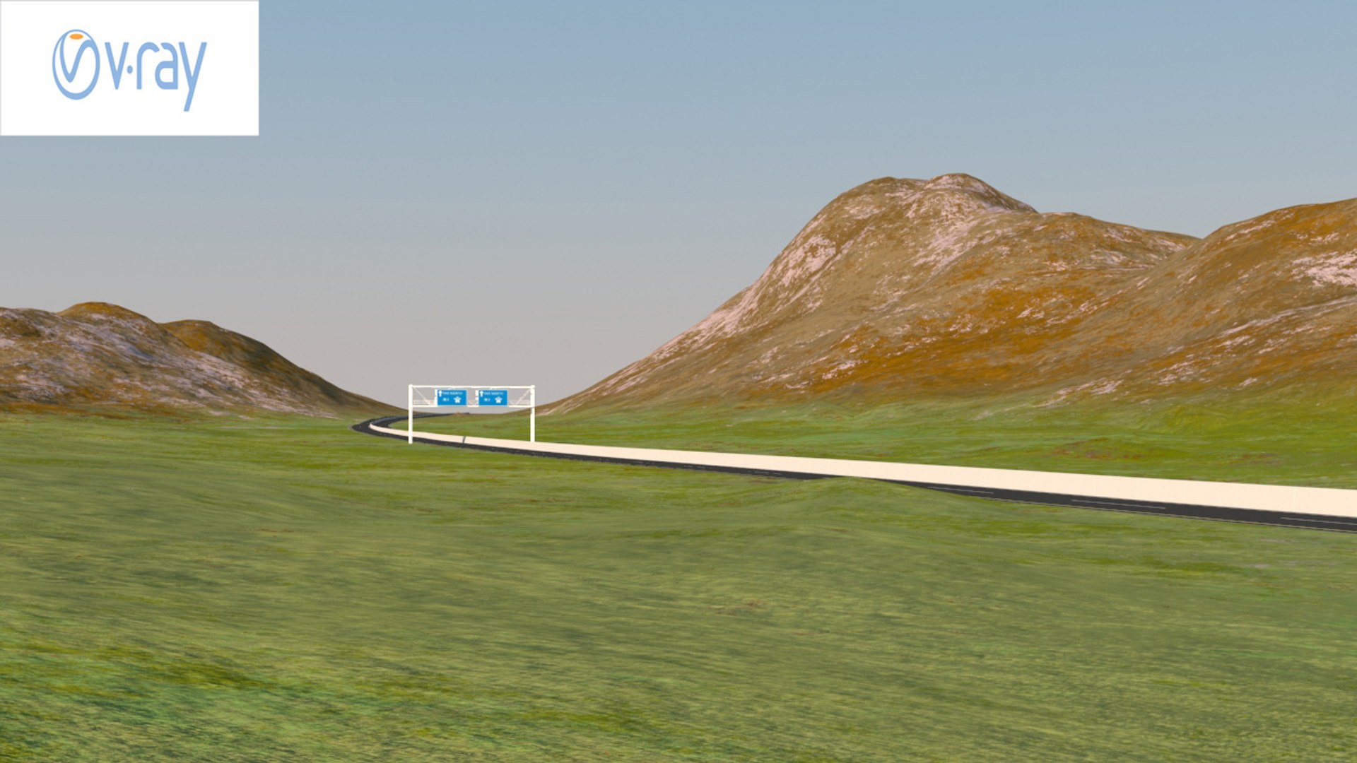 3d max terrain road