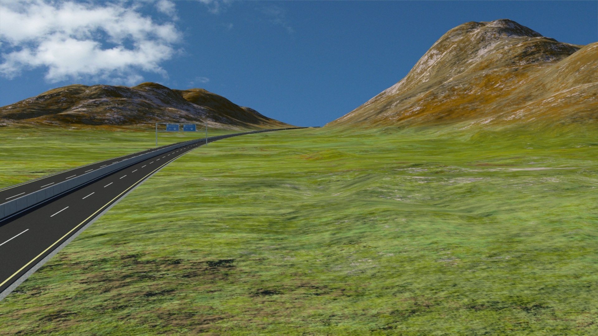 3d max terrain road