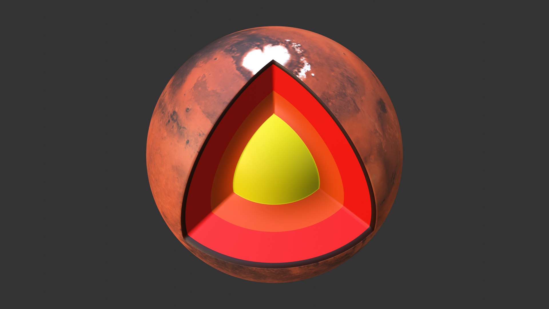 3D Mars Planet Model - TurboSquid 2055774