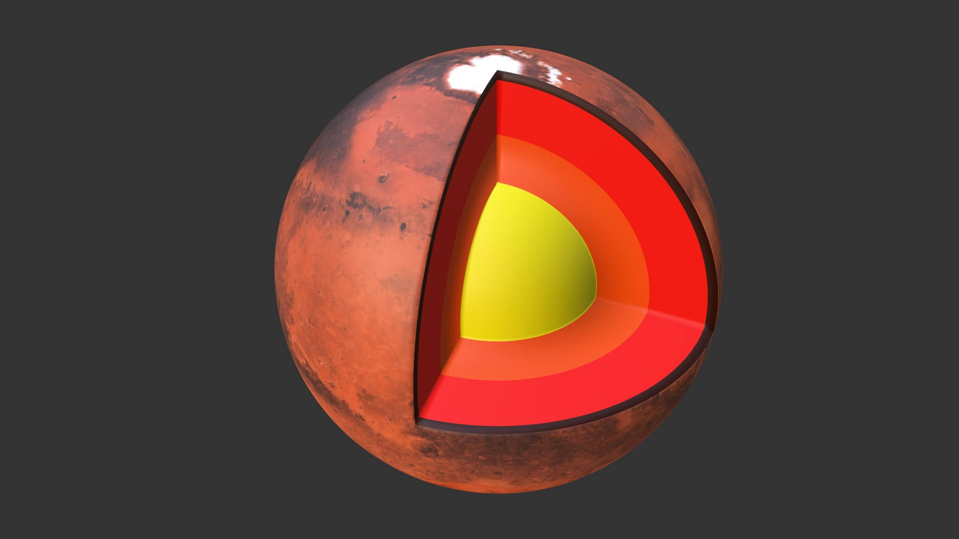 3D Mars Planet Model - TurboSquid 2055774