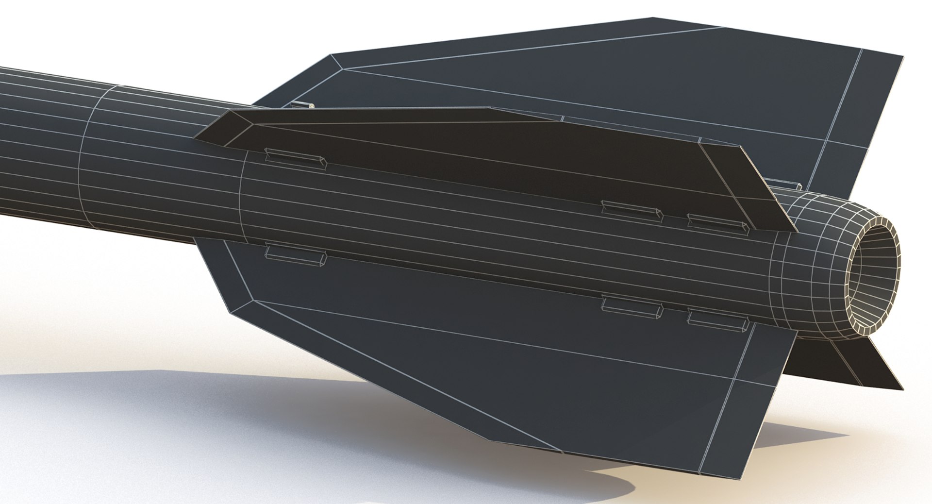 R-27r Missile 3d Model
