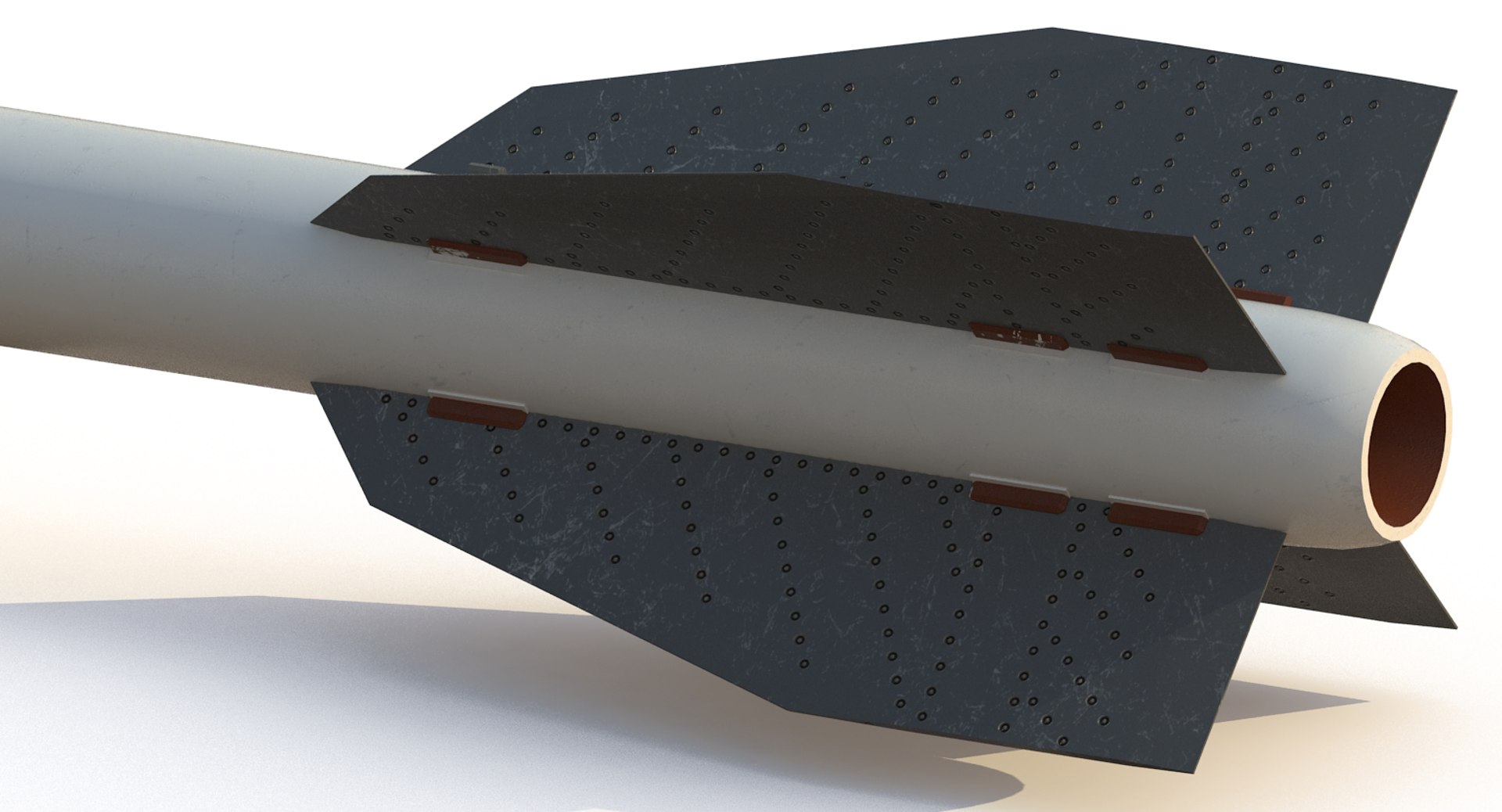 R-27r Missile 3d Model