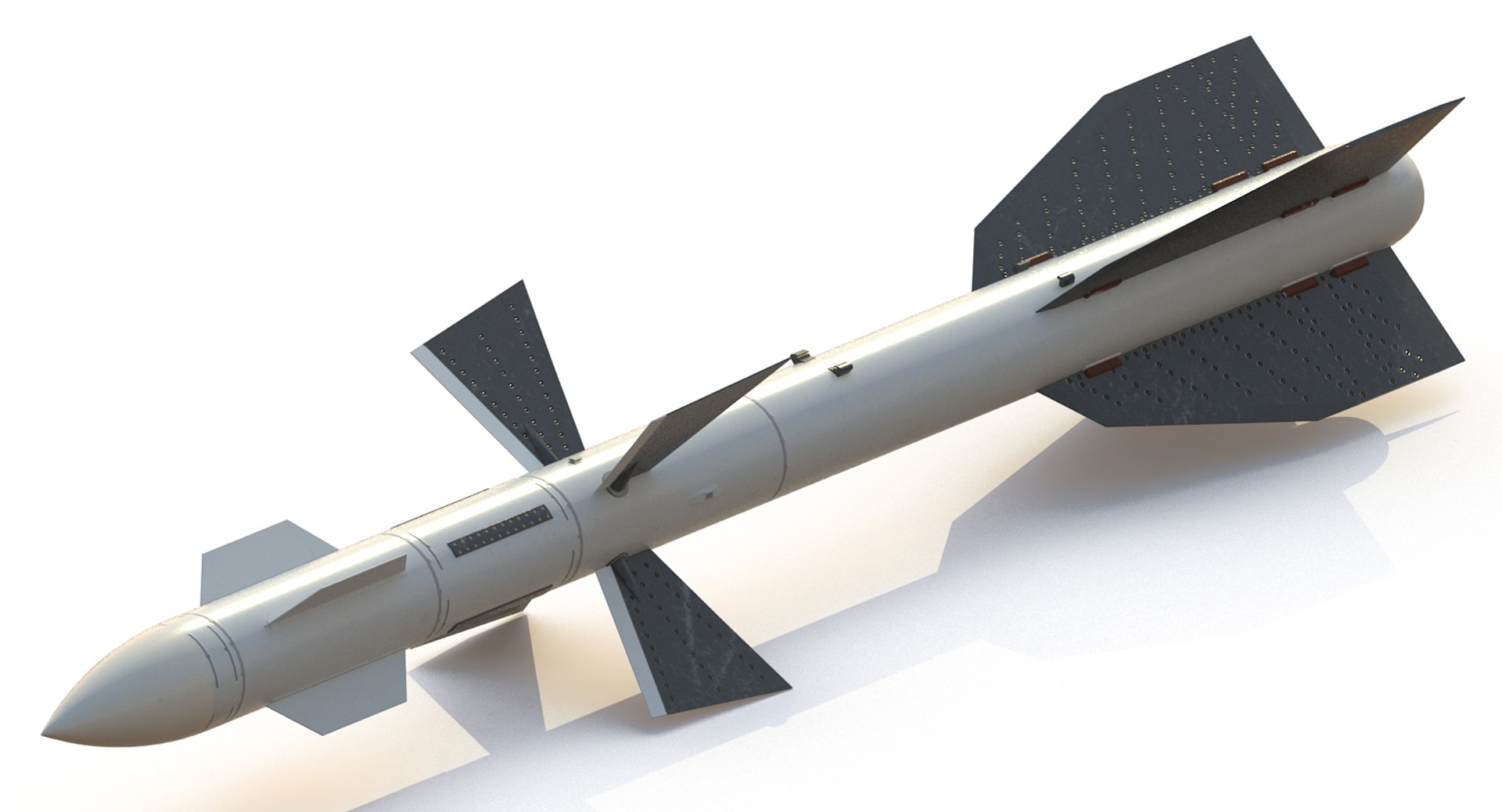 R-27r Missile 3d Model