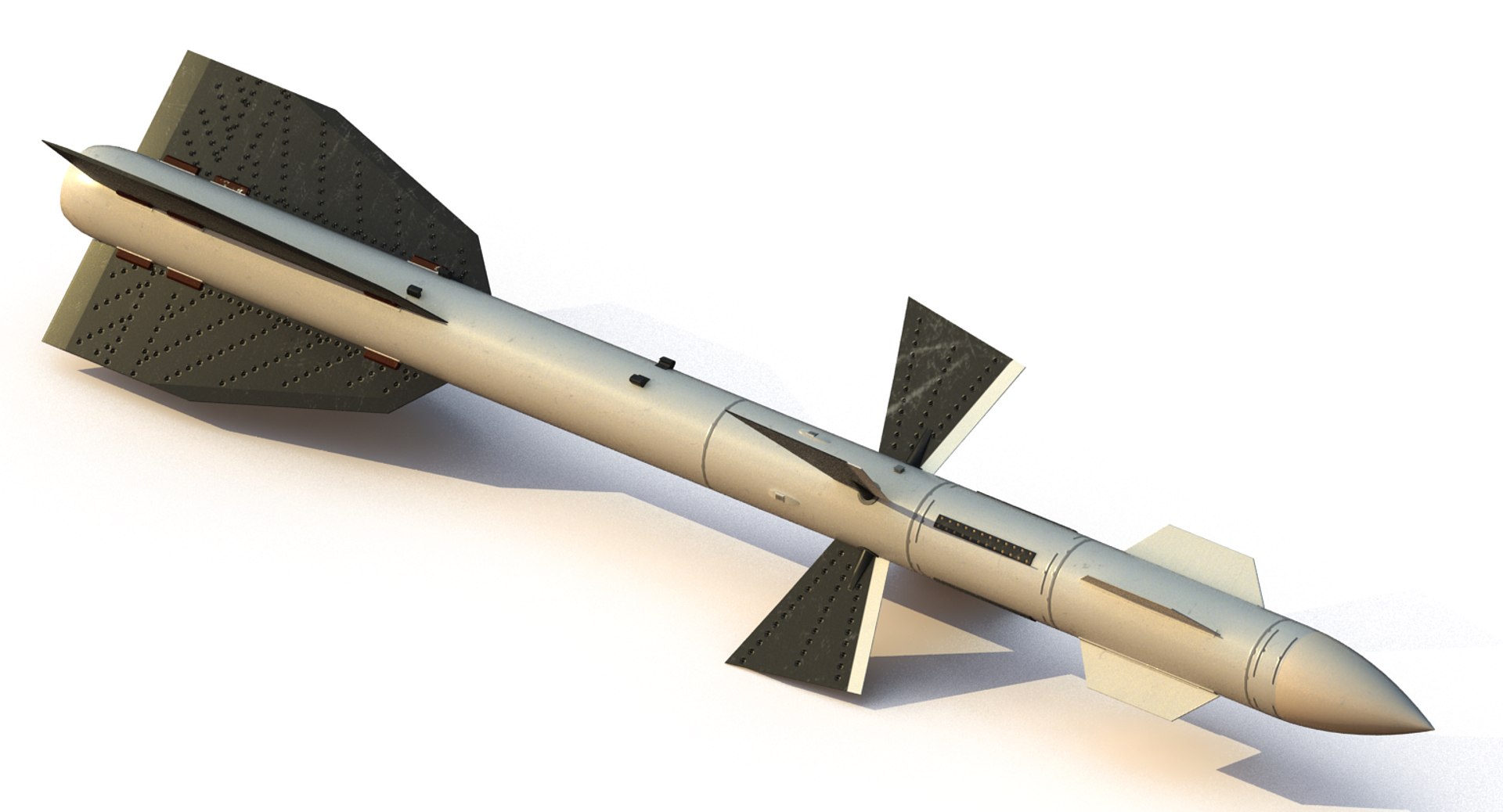 R-27r Missile 3d Model