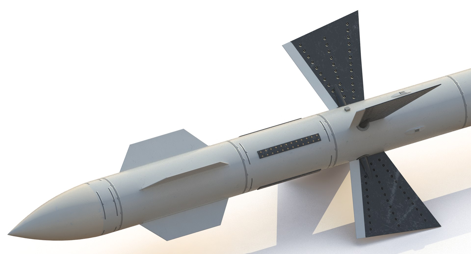 R-27r Missile 3d Model
