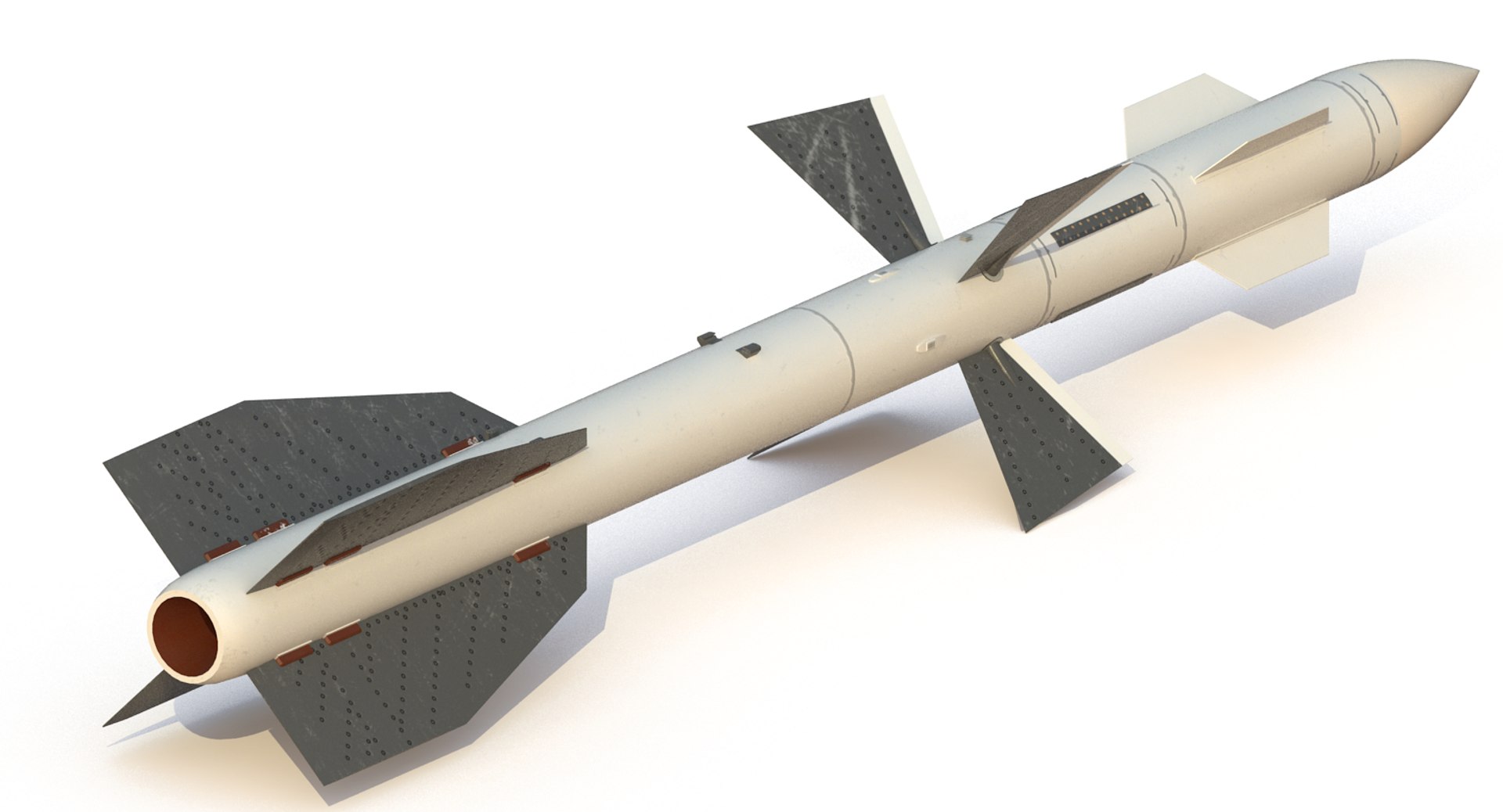 R-27r Missile 3d Model