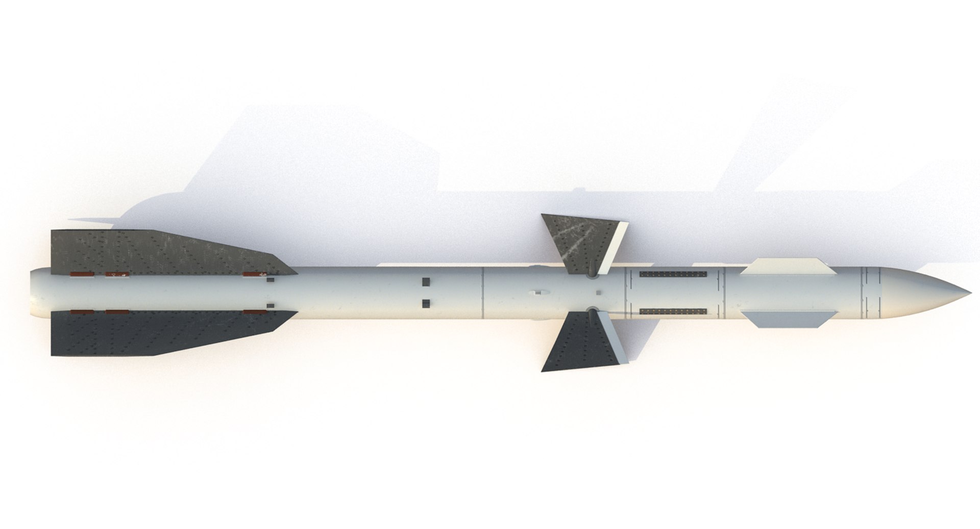 R-27r Missile 3d Model