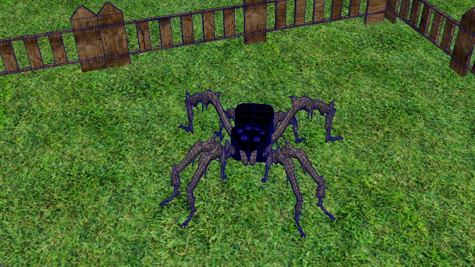 Spider Model With Textures - Game-Ready Optimize Asset Low-poly 3D ...