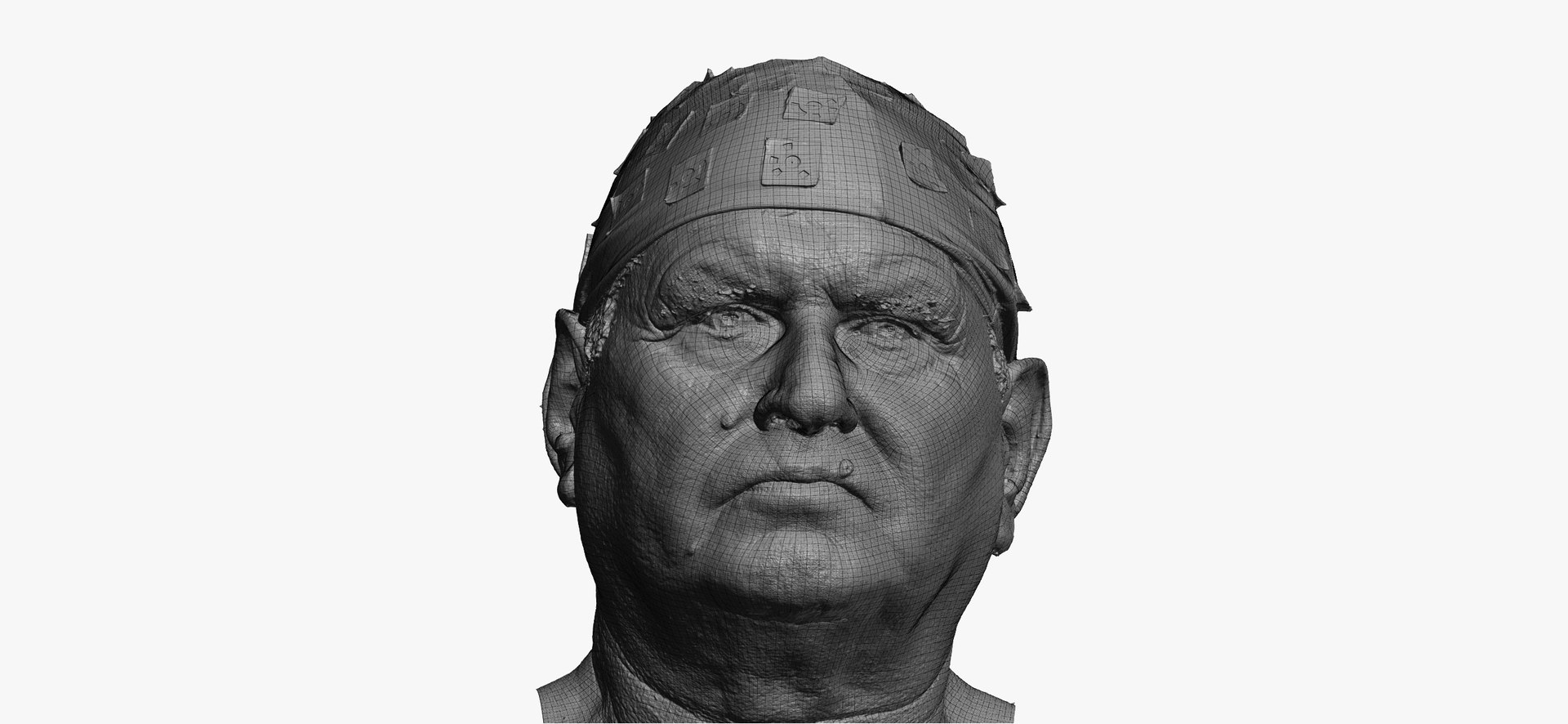 Homer Real Head Full Expression Set 54 RAW Scans Collection 3D model ...