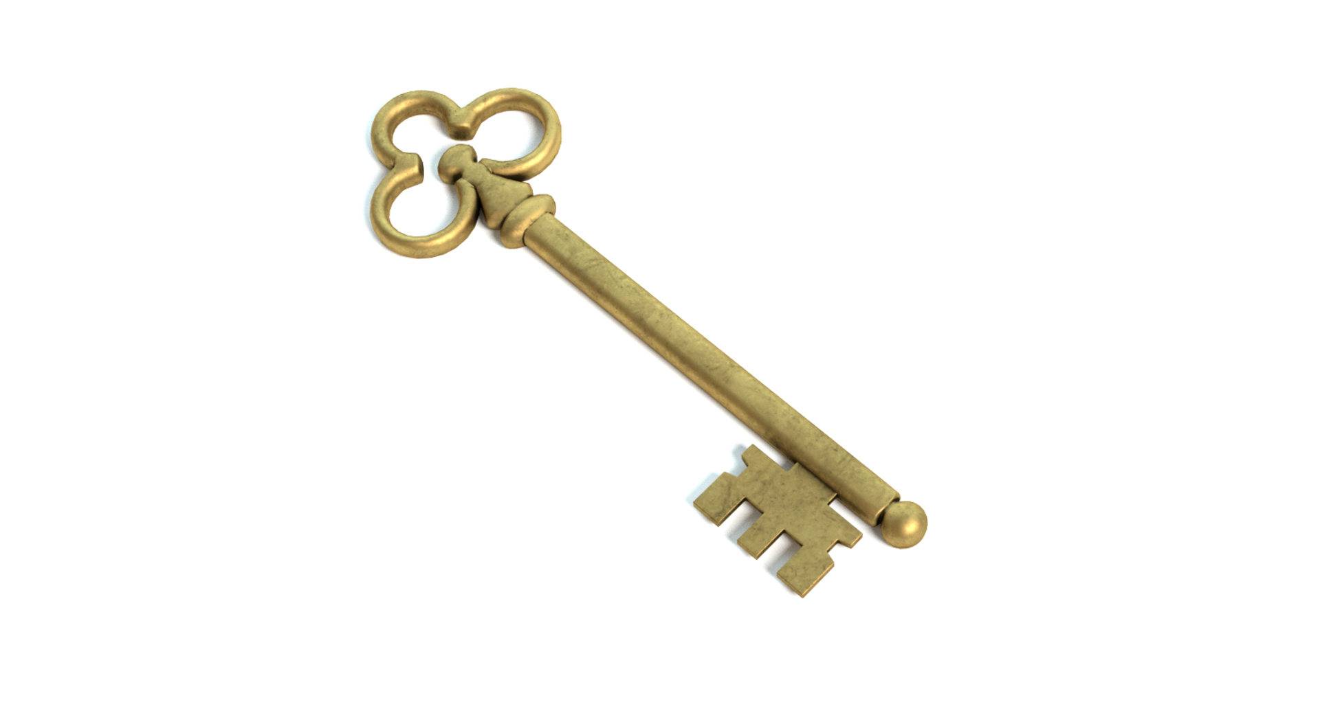 Cartoon Key 3D | 1146049 | TurboSquid