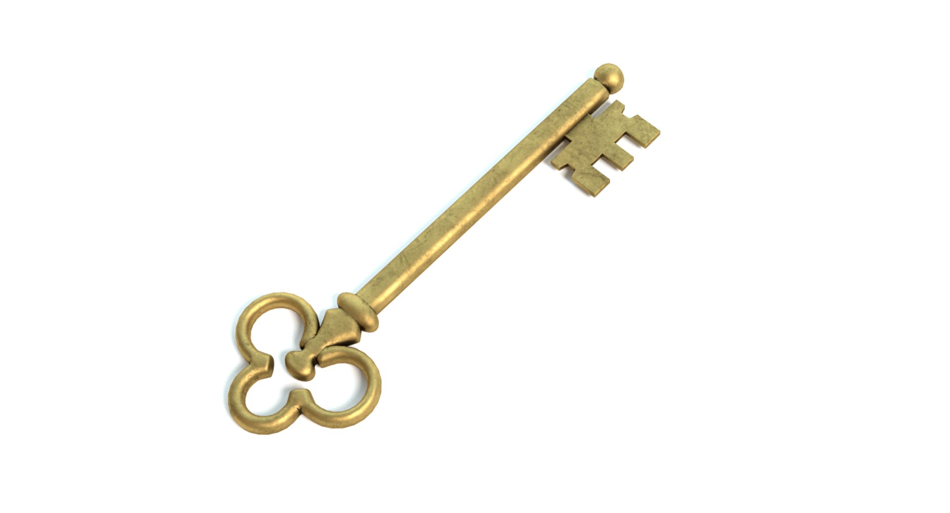 Cartoon Key 3D | 1146049 | TurboSquid