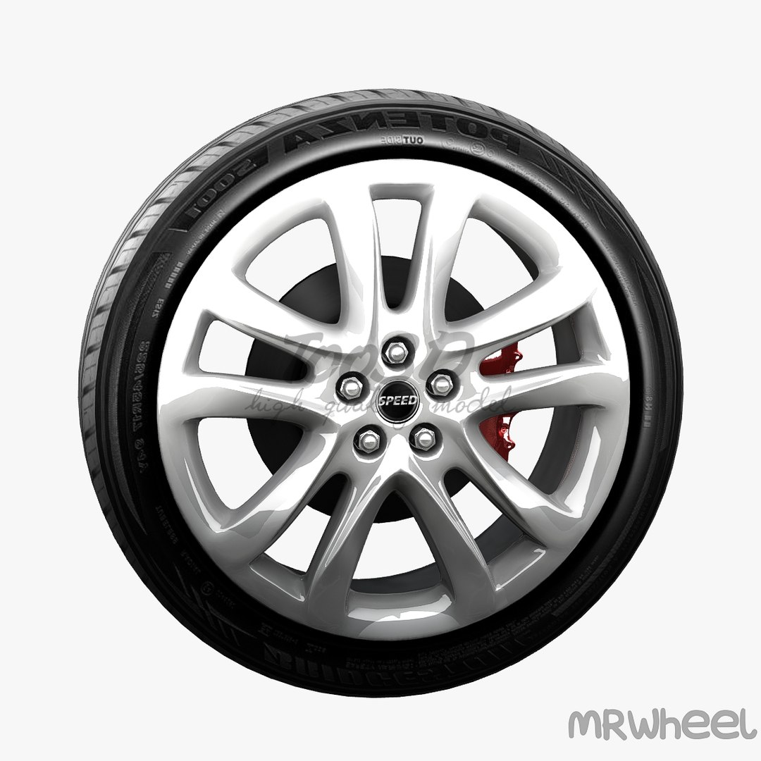 3d Model Of Wheel Mrwheel