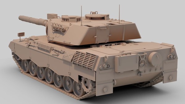 Czołg Leopard 1 Model 3D - TurboSquid 1779838