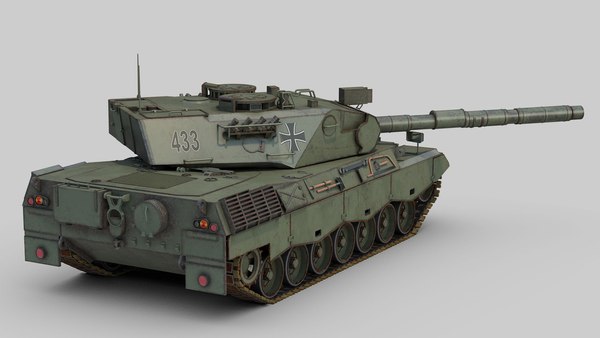 Czołg Leopard 1 Model 3D - TurboSquid 1779838