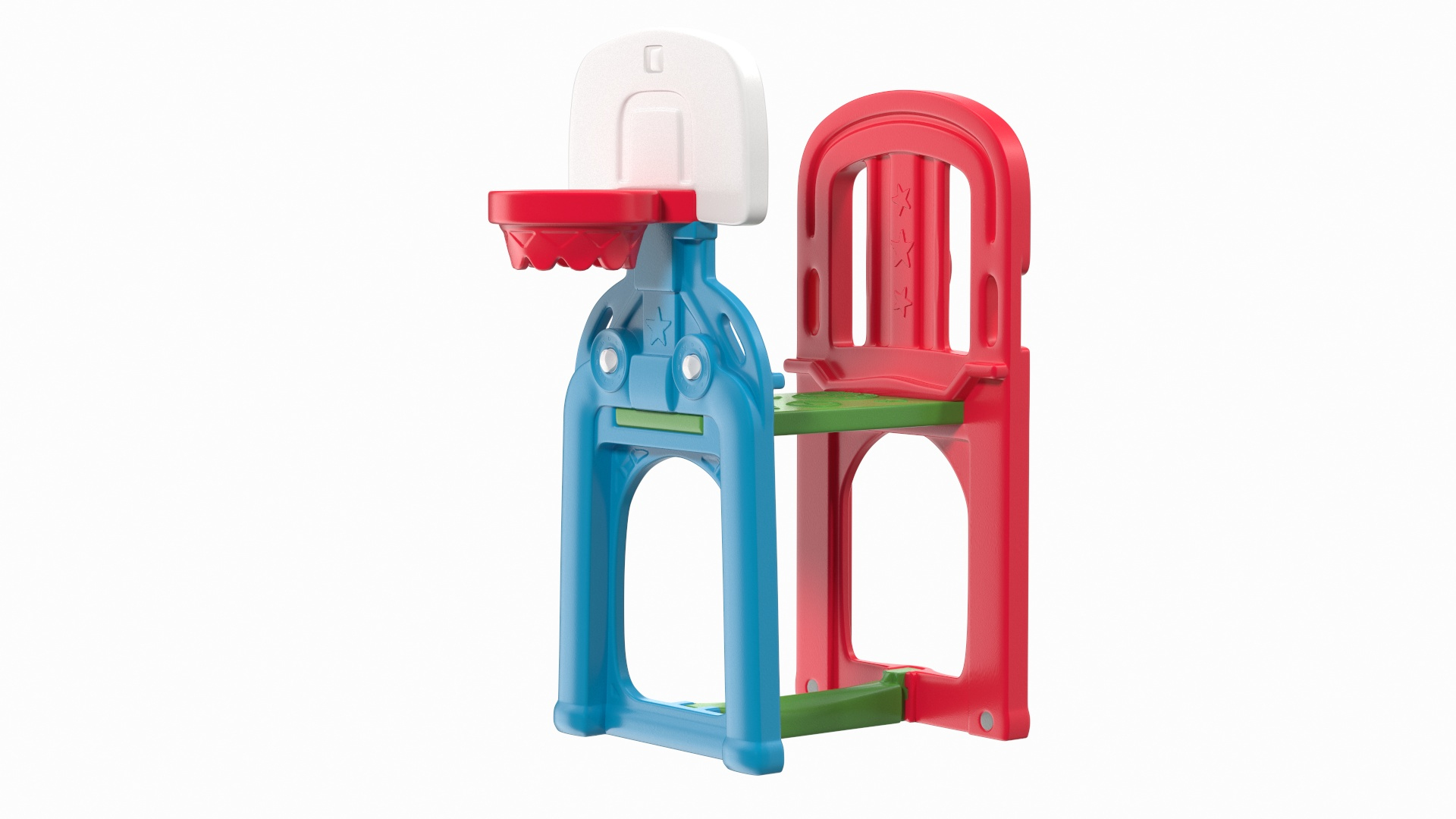 Kids Plastic Basketball Hoop 3D Model - TurboSquid 1553755